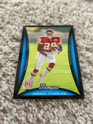 JAMAAL CHARLES ROOKIE BOWMAN 2008 KANSAS CITY CHIEFS RC FOOTBALL CARD ...