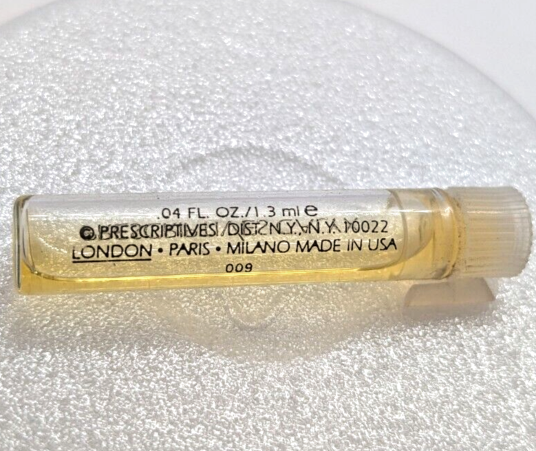 Prescriptives Calyx Vintage Perfume .04 Fl.oz Rare Tester Mini's ~1/4 ...