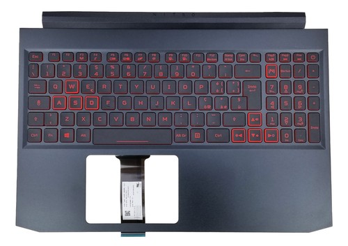 ACER NITRO 7 KEYBOARD CASE AN715-51 GTX1660 ITALIAN | eBay