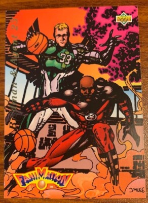 1993 Upperdeck #510 Animation Larry Bird/Michael Jordan | eBay