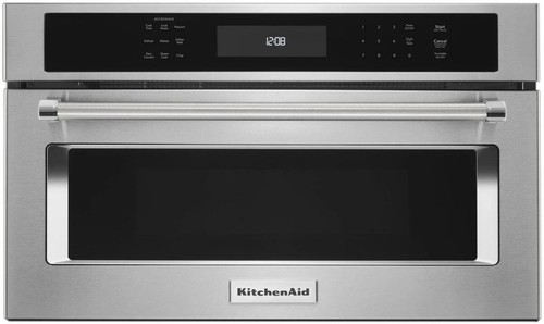 KMBP100ESS-14-5505-KITCHENAID 30" 240V BUILTIN CONVECTION MICRO SS OPEN ...