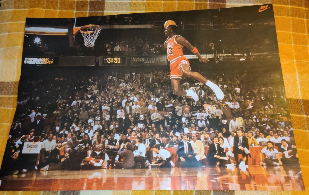 Michael Jordan Best Dunk Posters