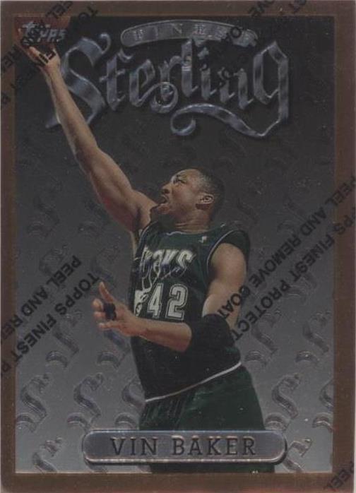 1996-97 Topps Finest - Common Bronze Vin Baker #49 for sale online | eBay