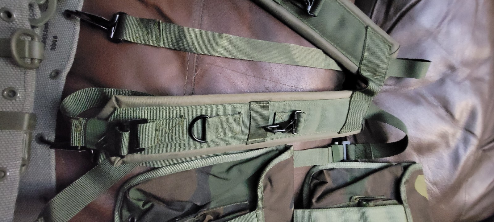 CLONE M1967 Field Pack Suspenders Nylon H Type+Famas Belt+Italian Mag ...