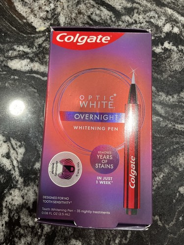 Colgate Optic White Overnight Teeth Whitening Gel Pen | eBay