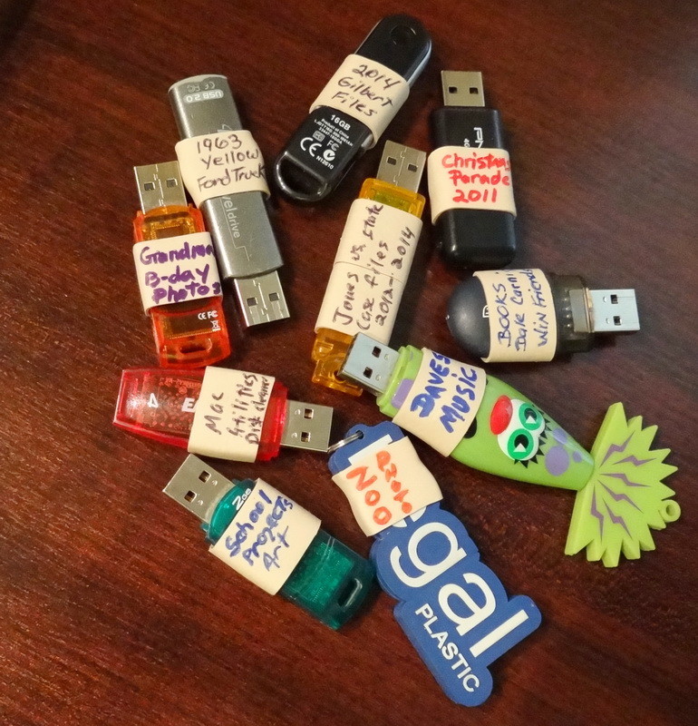 Drive Label Bands Write On Your Flash Drives And Thumb Drives | eBay