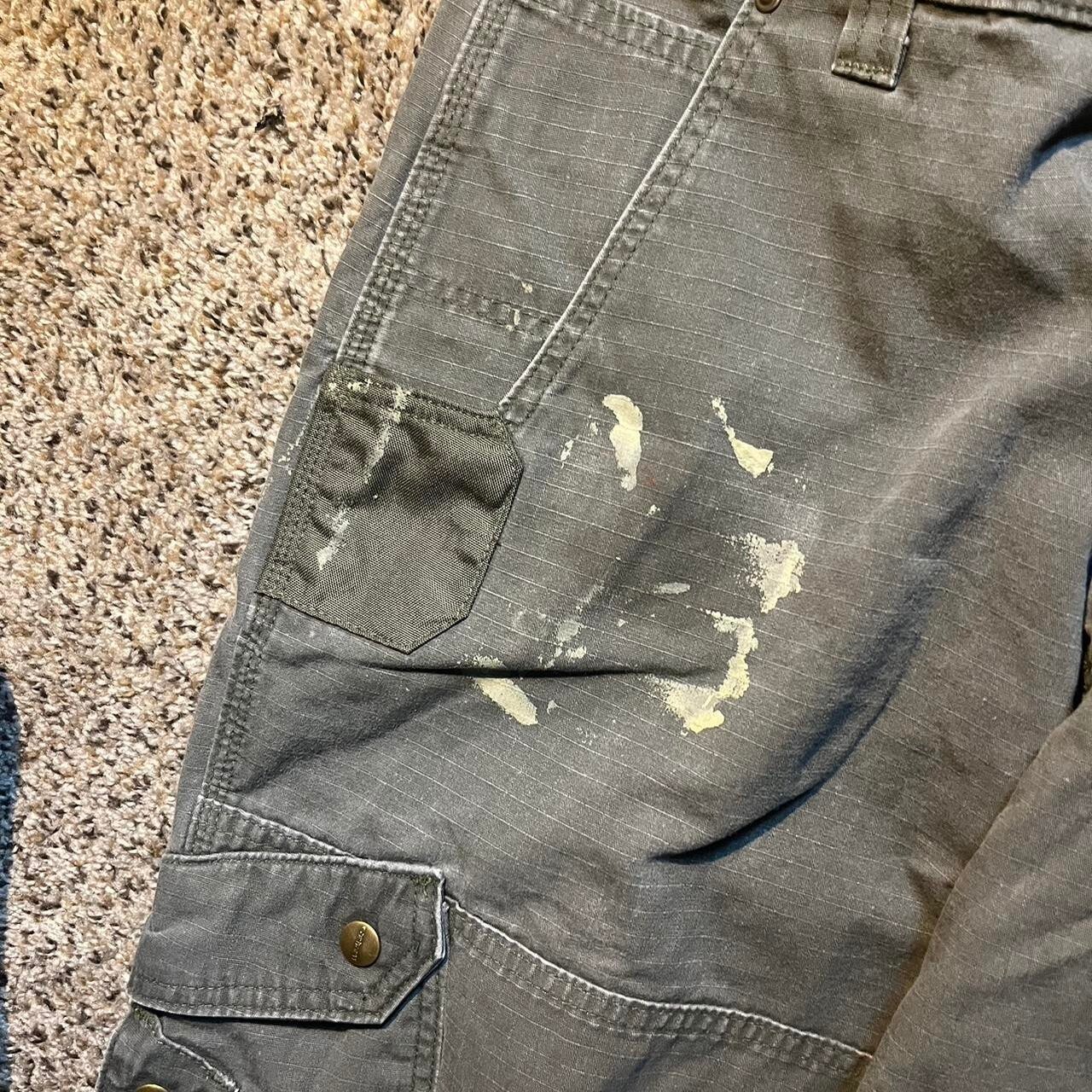 Carhartt Forest Green Double Knee Cargo RELAXED FIT P… - Gem