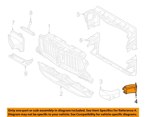 BMW OEM 2018 X3 Right 51747400006 for sale online | eBay