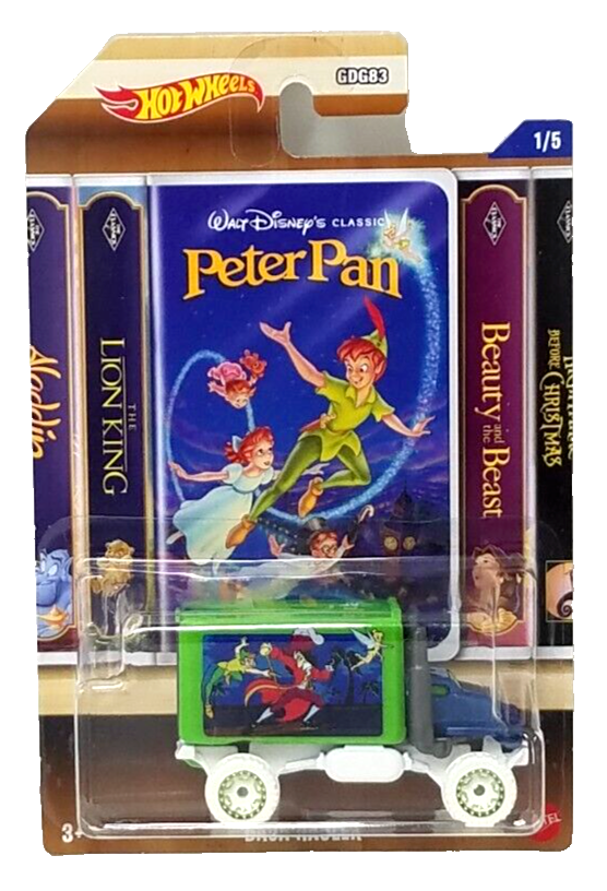 Hot Wheels Pop Culture Disney Classics Set of 5 Cars Nightmare Before ...