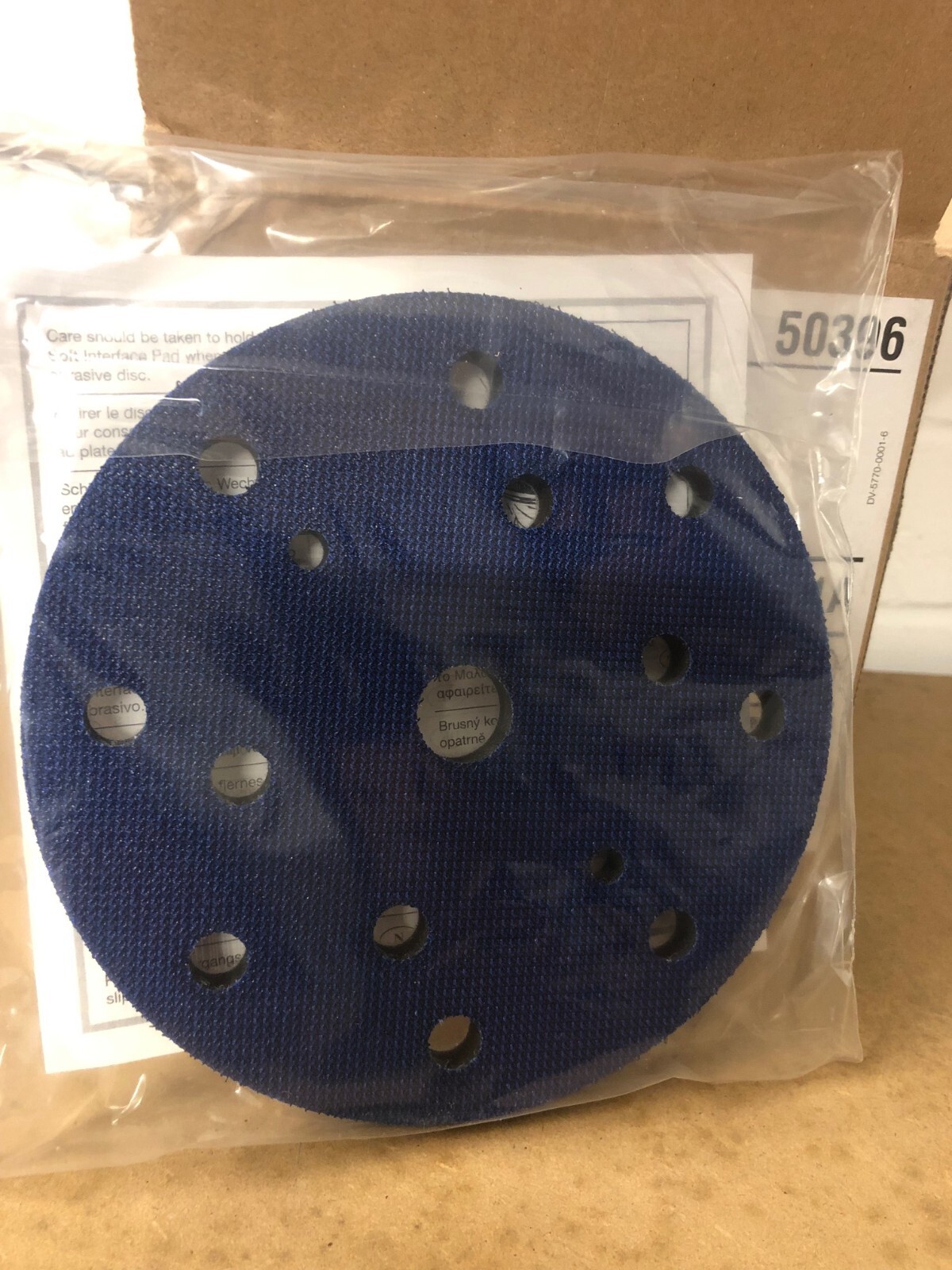 3M™ Hook & Loop™ Soft Interface Pad, 150 mm x 10 mm, 15 Hole, Part: 50396 | eBay UK