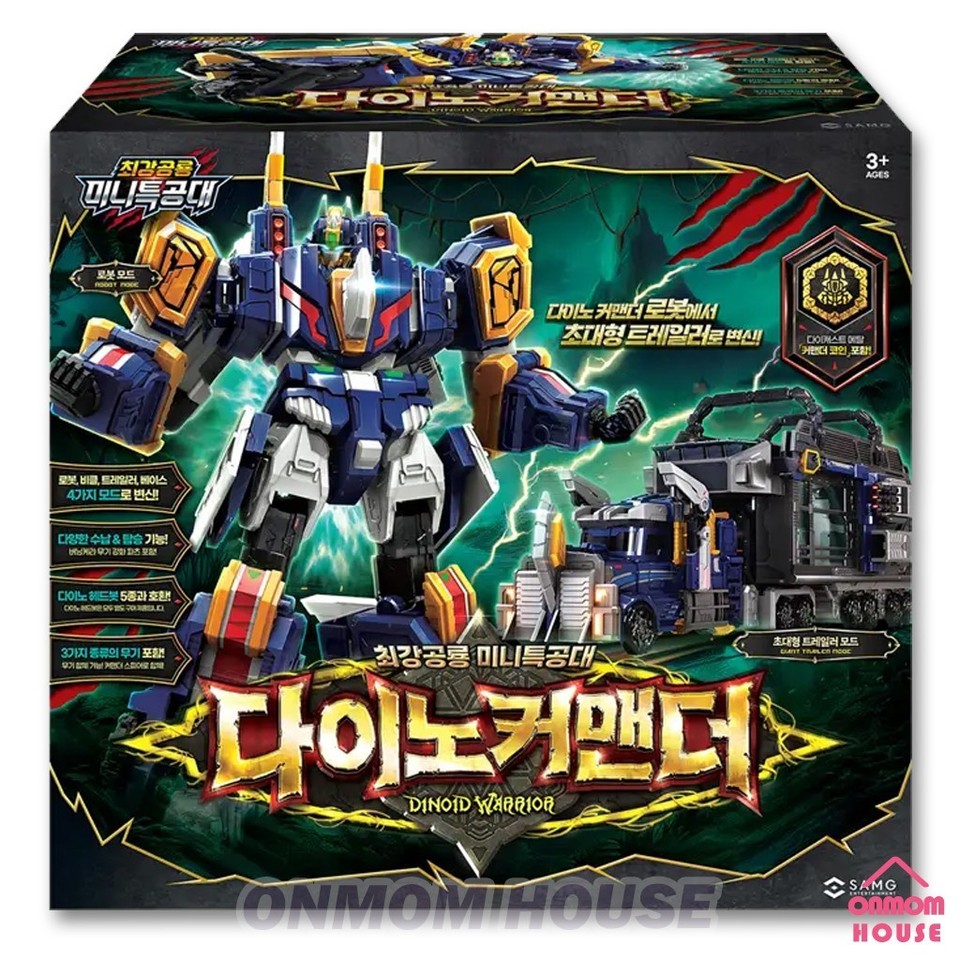 Miniforce Dinoid DINO COMMANDER Transformer Robot Toy 2025 Express | eBay