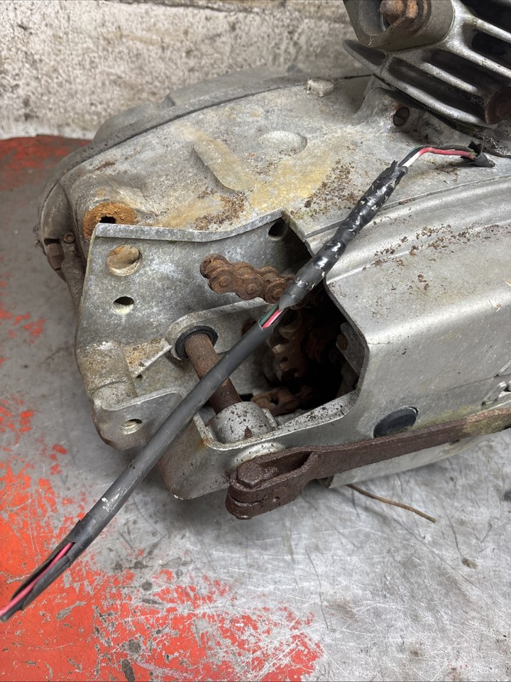 1973 Cooper 250 Enduro Islo Dirtbike Engine Motor Complete Seized Parts ...