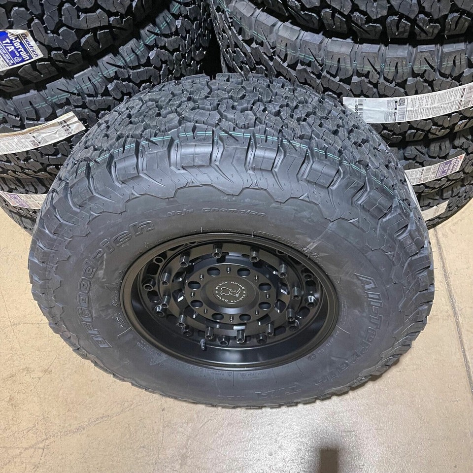 17x9.5 Black Rhino Arsenal Wheels 35" BFG KO2 AT Tires 6x5.5 GMC Sierra ...