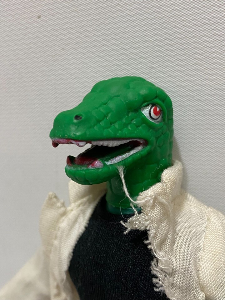 Vintage 1974 Mego Lizard 8" Original Action Figure Spider-Man Villain ...