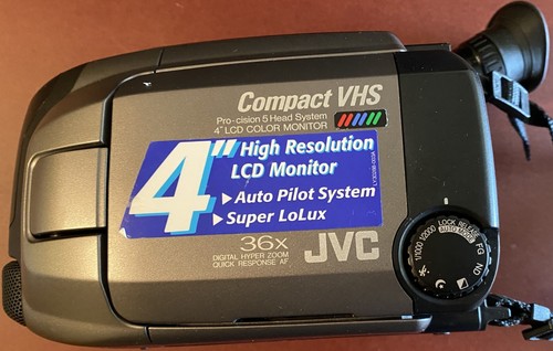 JVC Compact VHS Camcorder GR-AXM7O w/bag | eBay