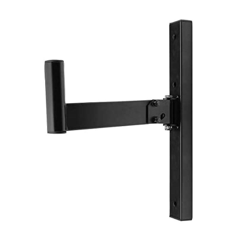 Wall Mount Speaker Brackets Adjustable Angle Swivel Steel Support 80lbs ...