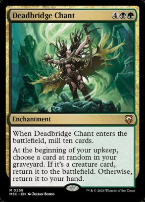 Deadbridge Chant MTG Commander Modern Horizons 3 Mythic NM x1 - Magic ...
