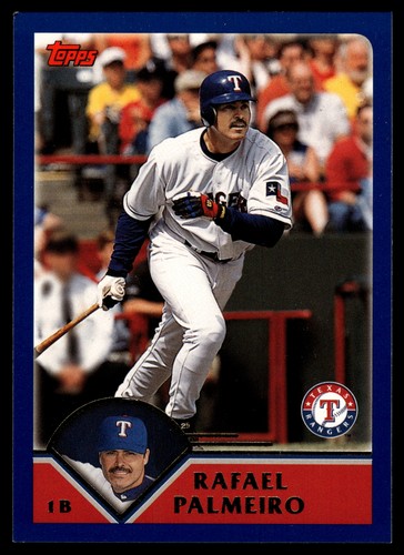 2003 Topps Rafael Palmeiro #487 Texas Rangers Baseball Card | eBay