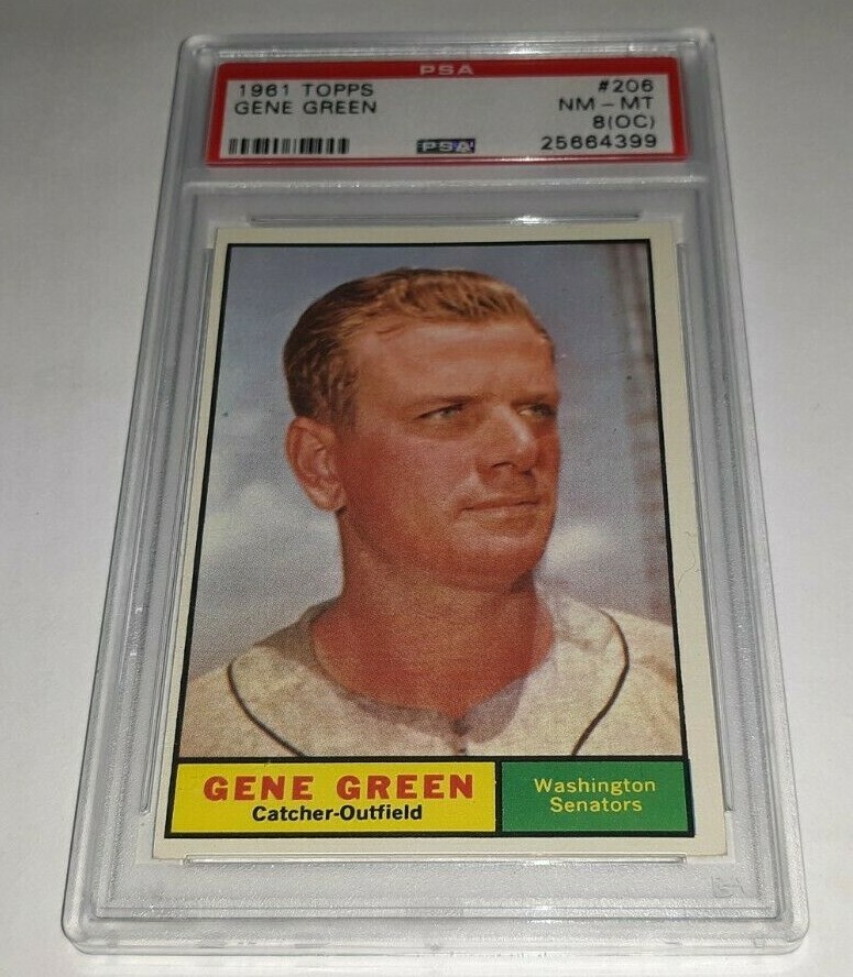 1961 Topps - #206 Gene Green for sale online | eBay