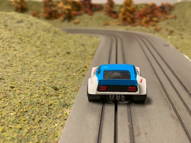 Aurora AFX Custom Paint BRE Datsun 240Z Rokar Amrac Life Like HO Slot ...