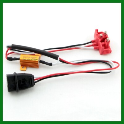 3 wire Pigtail LED Turn Signal Load Resistor Equalizer | eBay