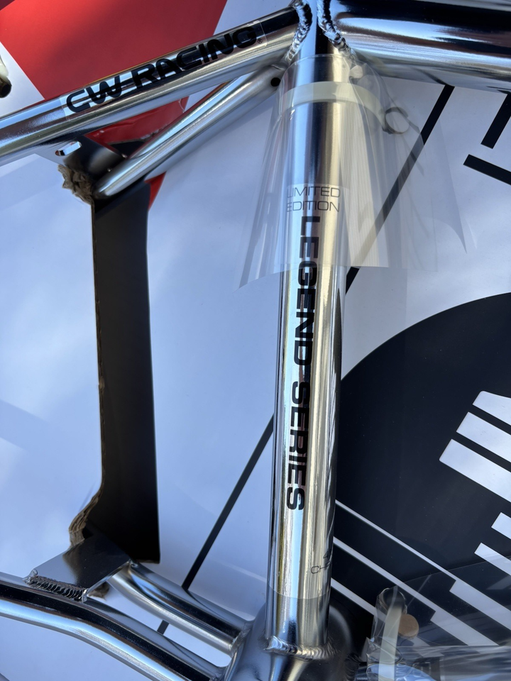 CW Racing 2020 Limited Edition Phase 1 Phaze 1 Bmx Frame Set, Chrome ...