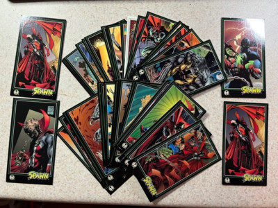 Vintage Lot Of 40 Spawn Trading Cards Comic Wildstorm Todd McFarlane ...