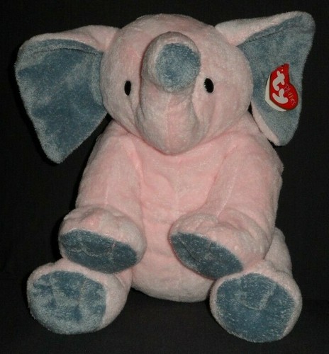 LARGE WINKS the ELEPHANT - TY PLUFFIES - MINT with MINT TAGS | eBay