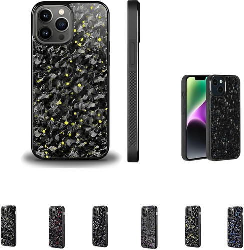 Forged Composite Carbon Fiber Phone Case Full Cover for iPhone 14/ 15 ...