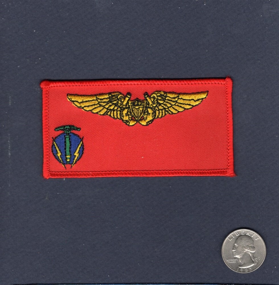 NFO Naval Flight Officer WING US Navy USMC Squadron Weapons Name Tag ...