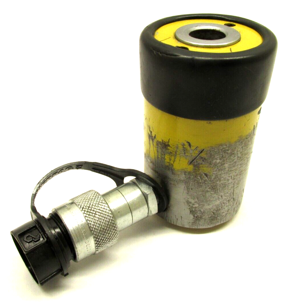 Enerpac Holl-o-ram H-121 12 Ton Rch-121 Hydraulic Cylinder RAM Punch ...