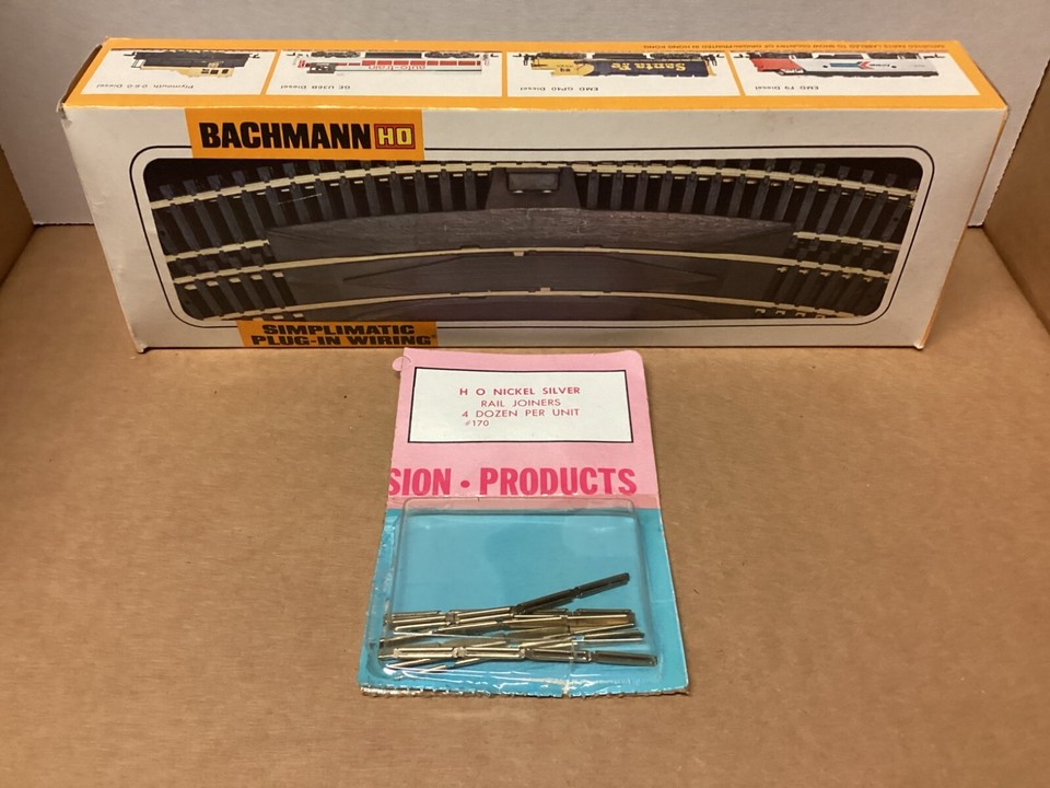 Vintage Bachmann HO Scale Set-Trains, Track, Transformer & Bonus ...