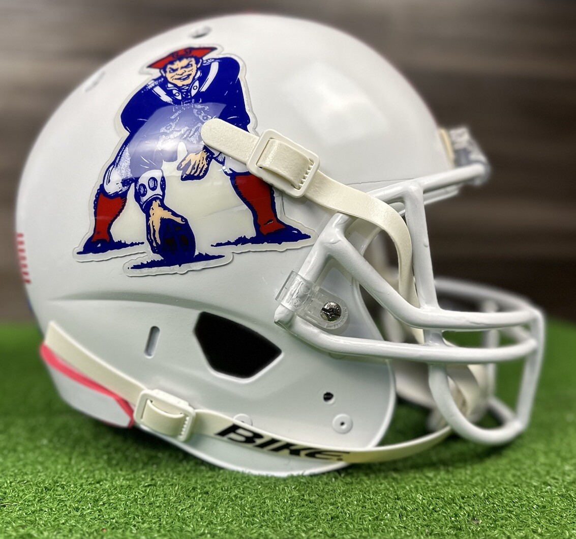 Patriots Throwback Helmet Patriots Will Wear Red ‘Pat Patriot'