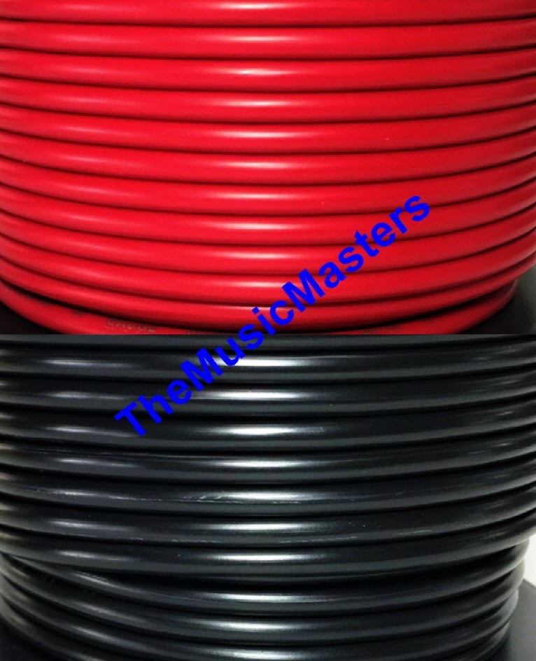 12 Gauge 25' ft each Red Black Auto PRIMARY WIRE 12V Auto Wiring Car ...
