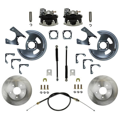 1968-1979 Chevrolet Nova Rear Disc Brake Conversion with Parking Brake ...