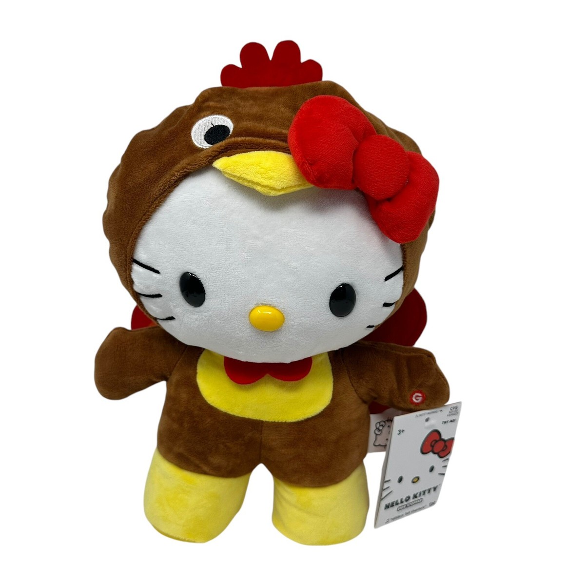 Hello Kitty Peacock Feather Peacocks 1080P, 2K, 4K, 5K HD Wallpapers