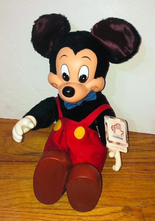 Mickey Mouse Applause 8408 Plush Doll Disney Toy Vintage 80s NWT | eBay