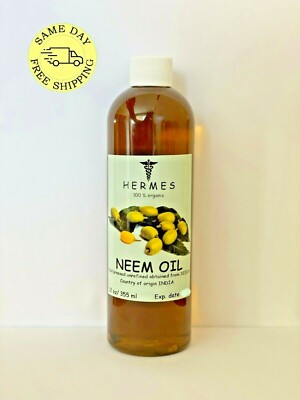 NEEM OIL by HERMES ORGANIC UNREFINED COLD PRESSED 12 oz | eBay