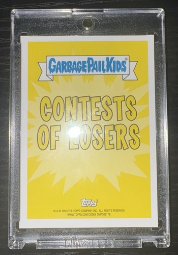 2024 Garbage Pail Kids Topps Chrome Fallon A. Toilet Gold Refractor /50 ...