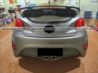 Gloss Black Rear Roof Wing New Spoiler Fit For Hyundai Veloster 2012 ...