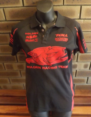 HOLDEN RACING TEAM LADIES PIT SHIRT IN GREAT COND SMALL FAULT SIZE 12 ...