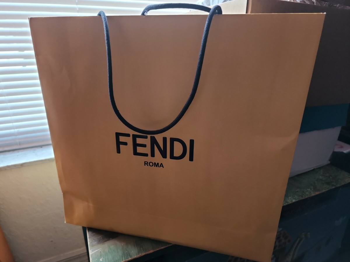 Fendi Paper Shopping Bag