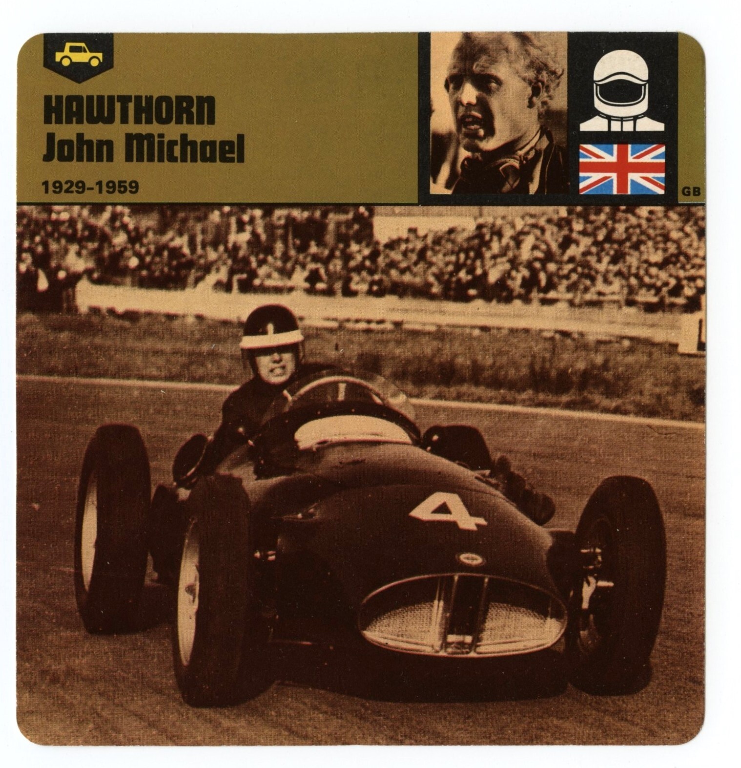John Michael Hawthorn - Racing Race Driver Edito Service SA Auto Rally ...