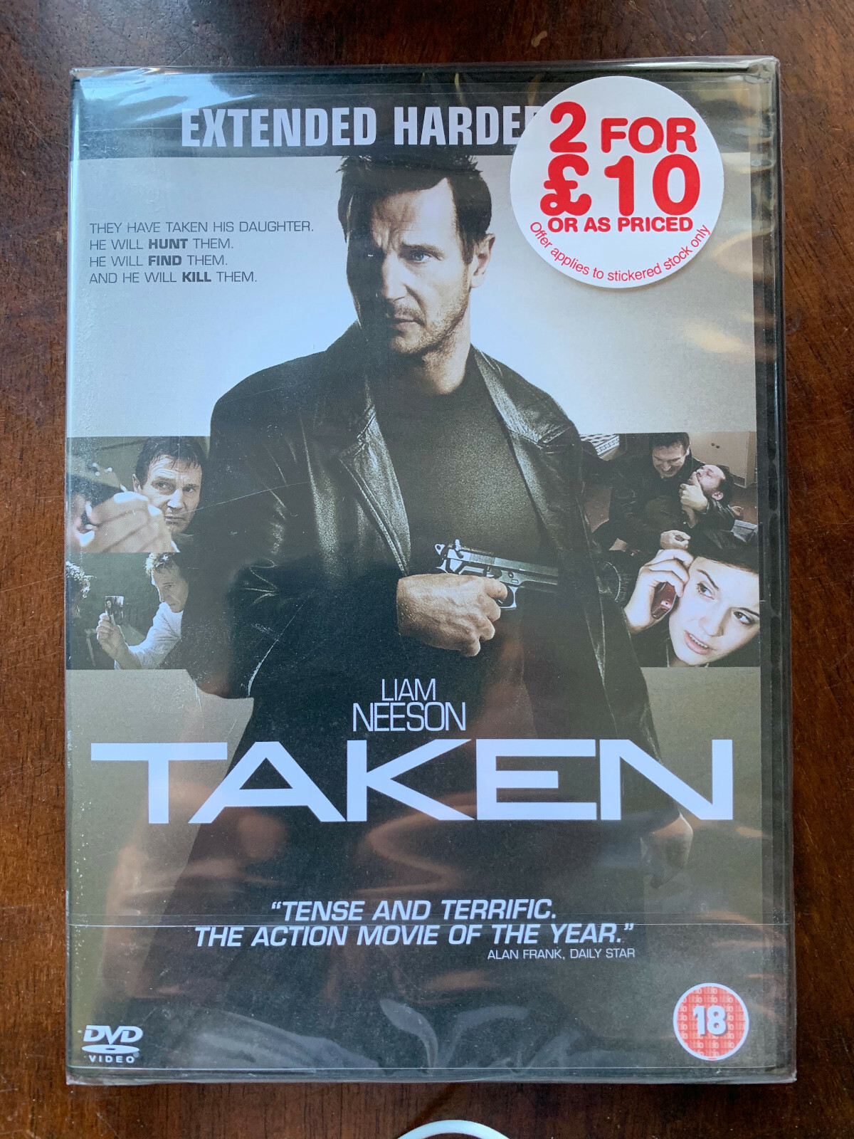 Taken Movie Dvd Cover