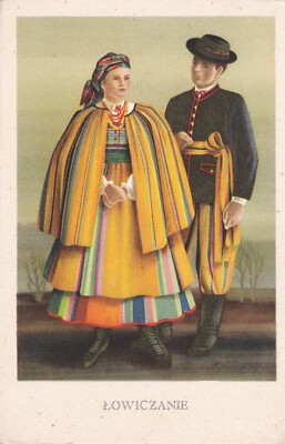 POLSKIE STROJE LUDOWE Lowicz Aleksander M Haupt Historic Polish Costume ...