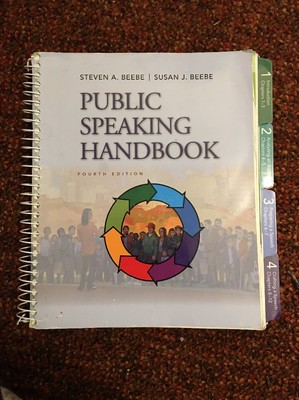 Public Speaking Handbook by Steven A Beebe | eBay