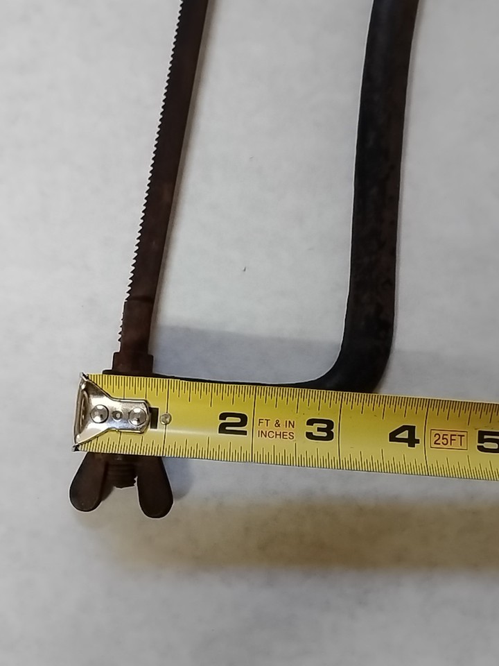 VINTAGE DISSTON U.S.A. HACK SAW/ DEHORNING Cast Iron | eBay