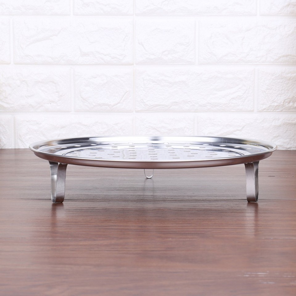 Kitchen Steaming Rack Cooking Utensils 18-30cm Silver Stainless Steel ...