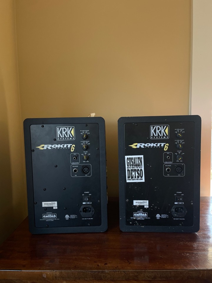 KRK ROKIT 6 Powered 6" Studio Monitor, Pair | eBay