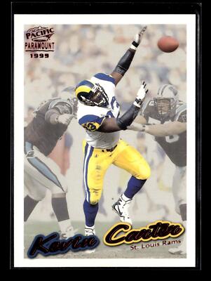 1999 Pacific Paramount Copper #194 Kevin Carter St. Louis Rams | eBay